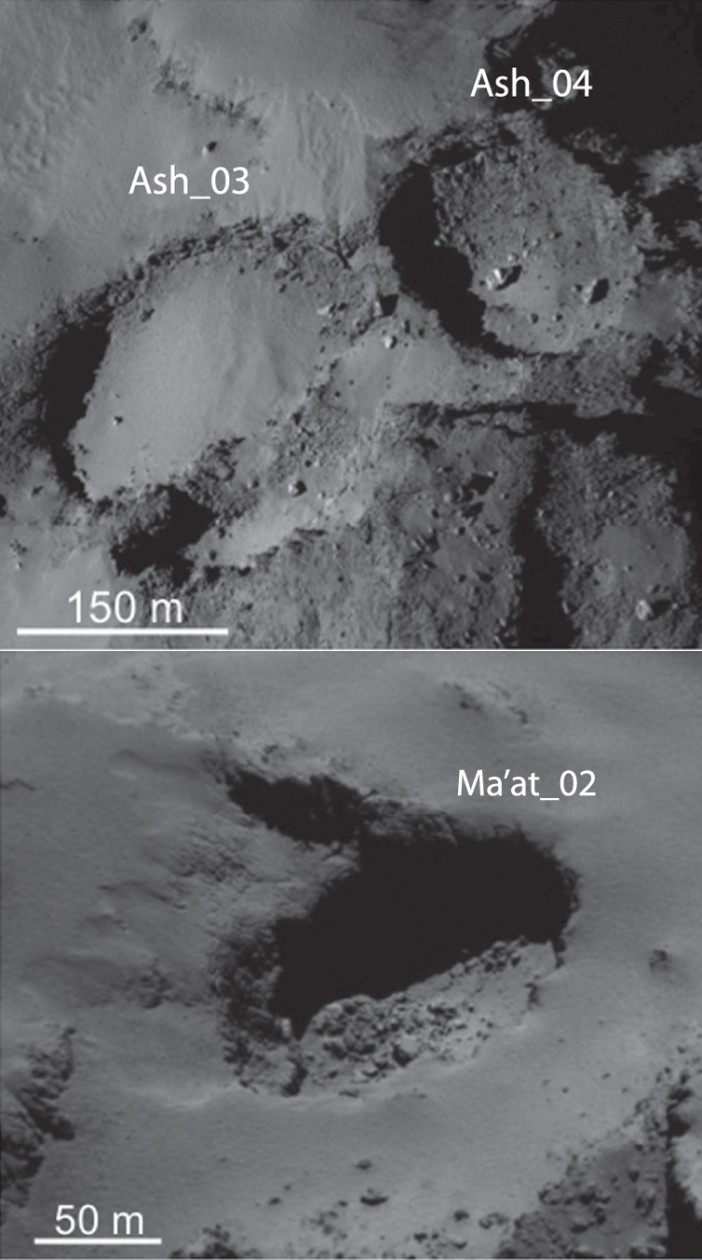 Comet 67P’s Pitted Surface - AAS Nova