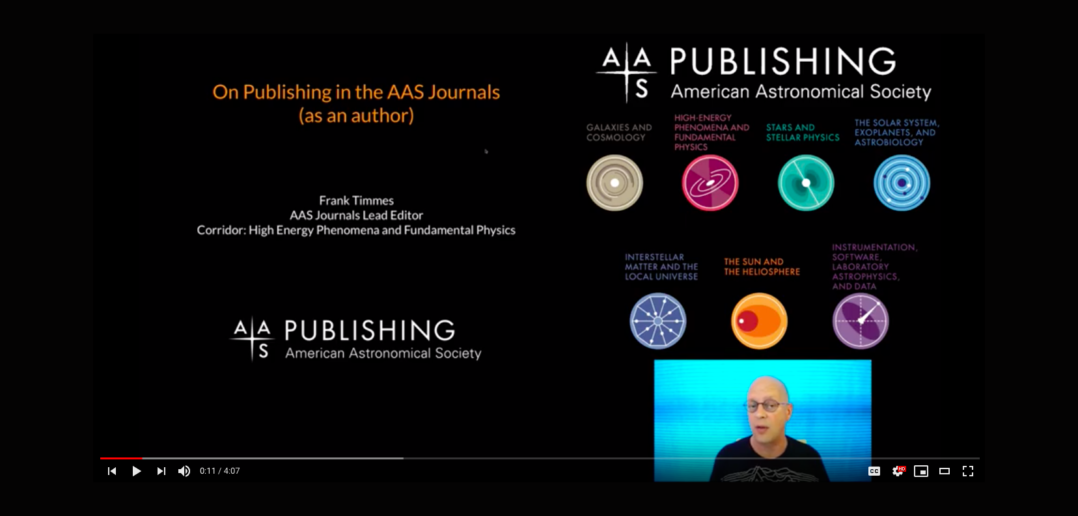 AAS Publishing Releases New Video Series - AAS Nova