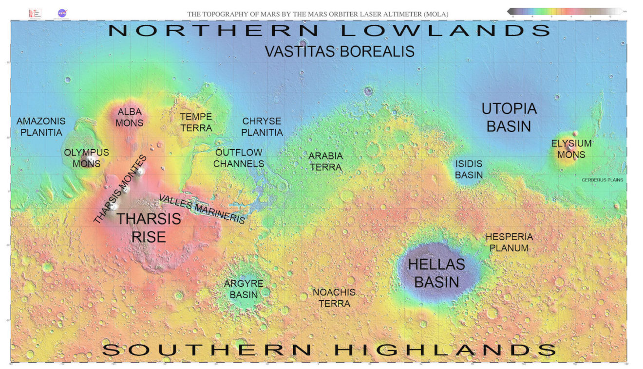 Evidence for an Ancient Martian Ocean - AAS Nova