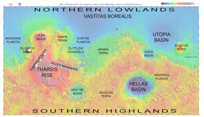 Evidence for an Ancient Martian Ocean - AAS Nova