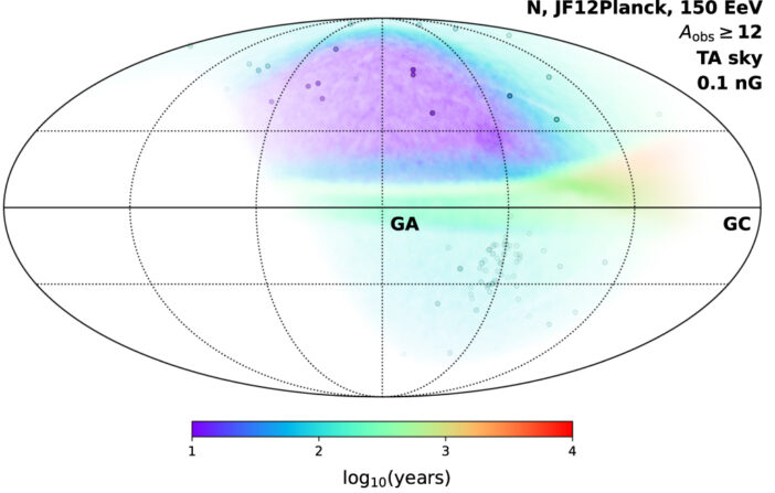X Marks the Spot: A Treasure Map for High-Energy Cosmic Rays - AAS Nova